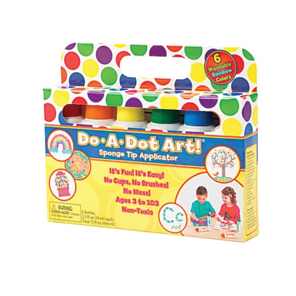 Do A Dot Art! | Art | Doadot Art Washable Sponge Tip Project Markers6 ...
